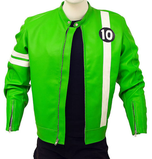 Ben 10: Alien Swarm's Ben Tennyson Leather Jacket - TheLeatherCity.com