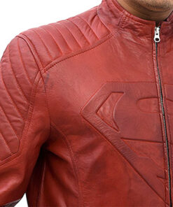 Smallville's Superman Red Leather Jacket Worn by Tom Welling - TLC