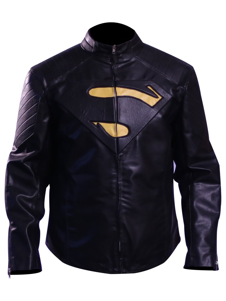 Superman Smallville Tom Welling Black Jacket - TheLeatherCity
