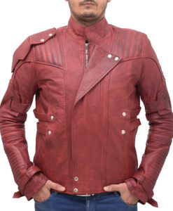 Captain Man Henry Danger Blue & Red Leather Jacket - TLC