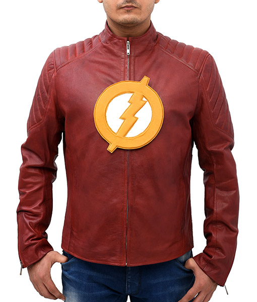 The Flash Season 2 Leather Jacket