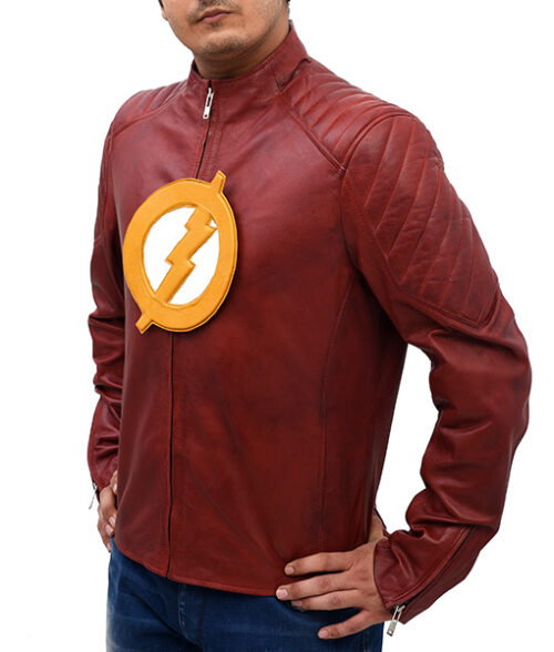 The Flash Season 2 Leather Jacket