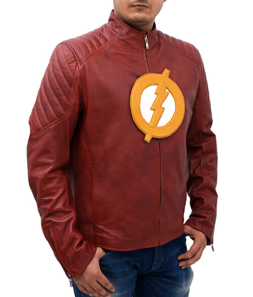 The Flash Season 2 Leather Jacket