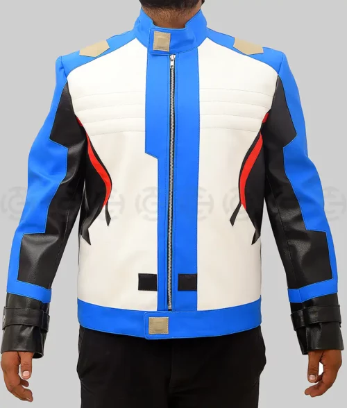 Soldier 76 Jacket with 100% Real Leather/Faux Leather - TheLeatherCity