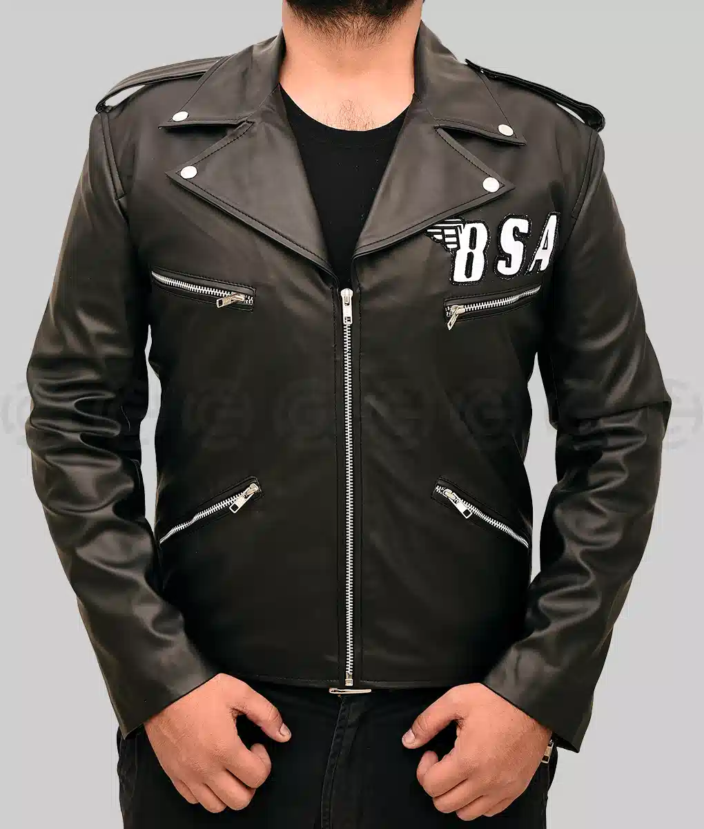 BSA Faith George Michael Rockers Revenge Leather Jacket - TLC