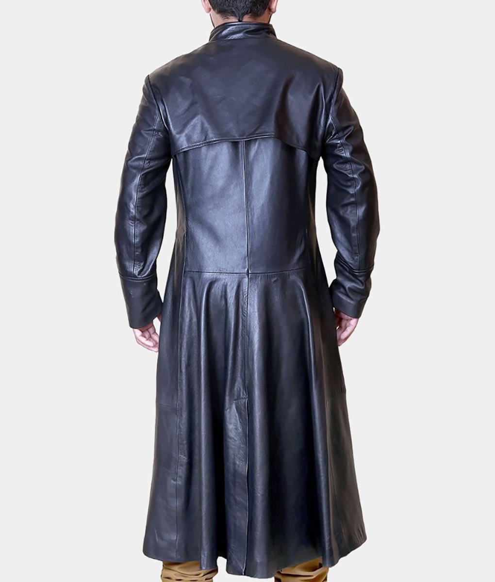 Matrix Trench Coat - Neo Trench Coat | The Leather City