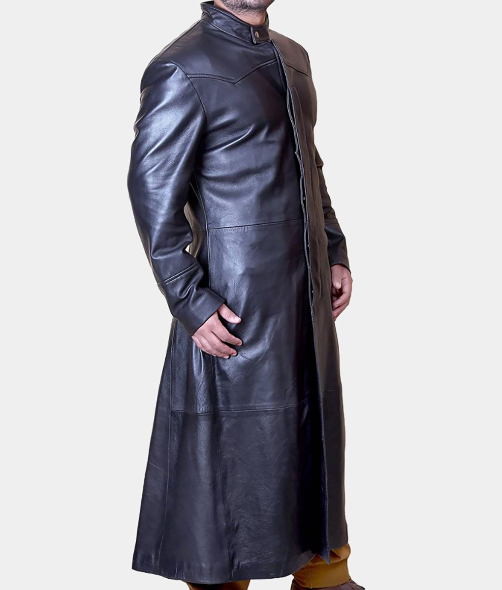 Matrix Trench Coat - Neo Trench Coat | The Leather City