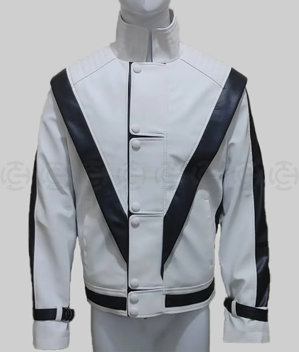 Michael Jackson White Thriller Jacket