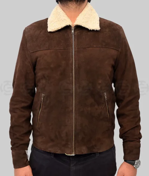 TWD Rick Grimes Brown Leather Jacket | The Sheriff Andrew Lincoln ...