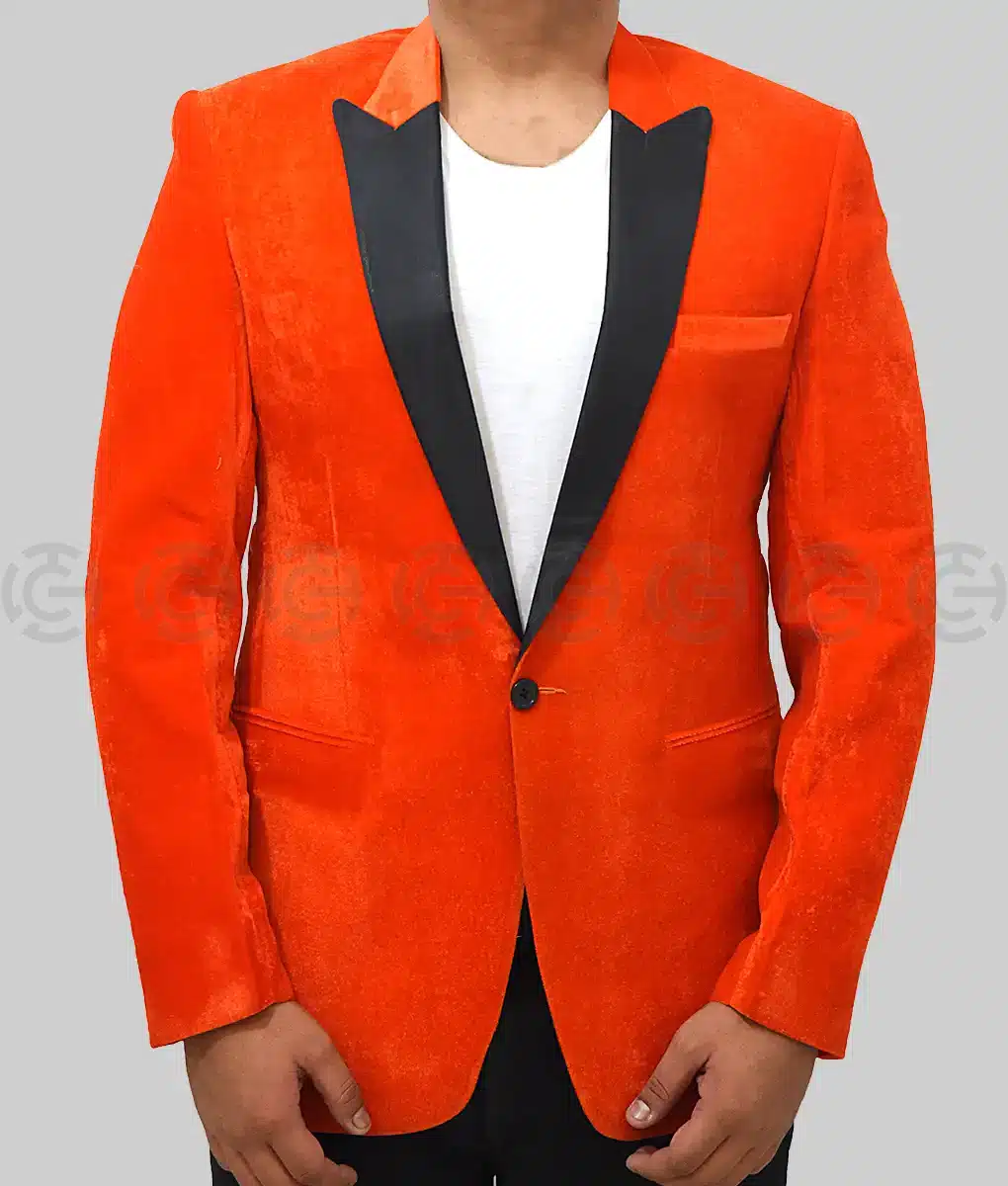Kingsman Orange Tuxedo - Eggsy Orange Tuxedo | The Leather City