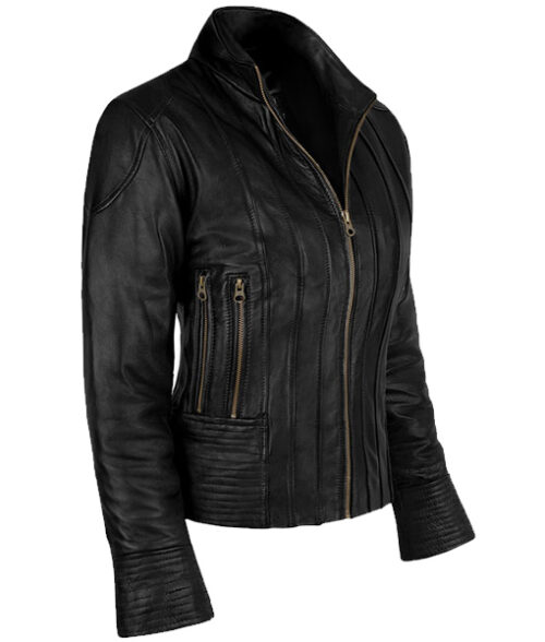 Megan Fox Leather Jacket in Transformers: Revenge of the Fallen - TLC