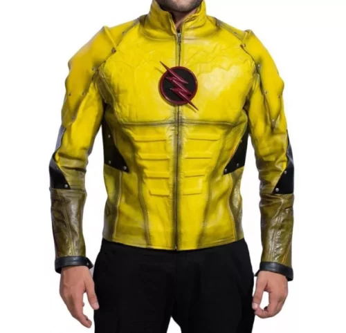 Reverse Flash Jacket - Eobard Thawne Zoom Yellow Lightning Jacket
