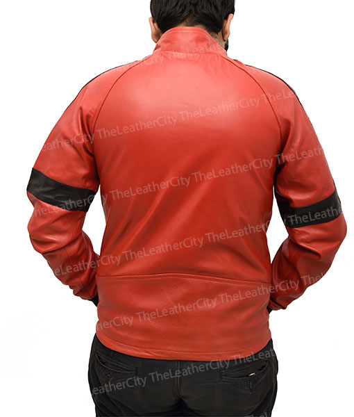 Burt Reynolds Smokey And The Bandit Trans Am Red Leather Jacket - TLC