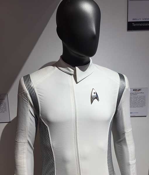 Star Trek Discovery Blue Starfleet Jacket | TheLeatherCity.com