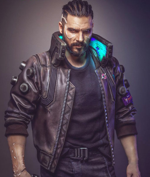 Cyberpunk 2077 V Leather Jacket - TheLeatherCity