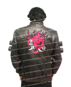 Cyberpunk 2077 V Samurai Leather Jacket - TheLeatherCity