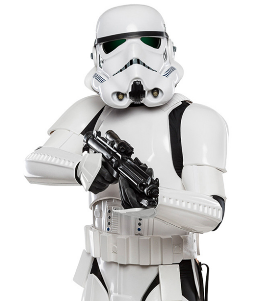 Star Wars Stormtrooper Leather White Armor Jacket