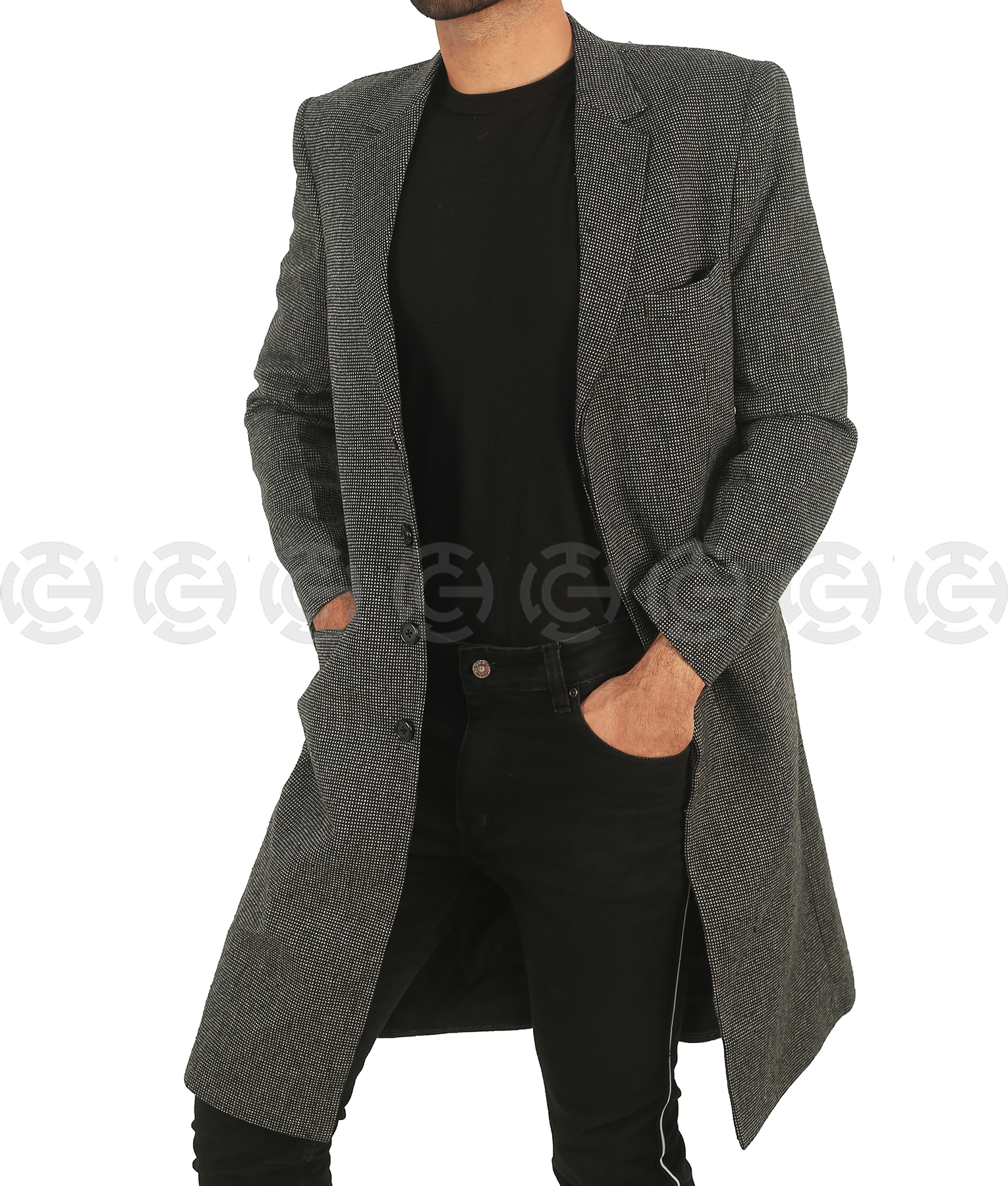 Idris Elba Luther Coat
