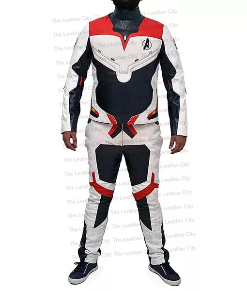 Avengers Endgame Quantum Realm Battle Leather Costume- TLC