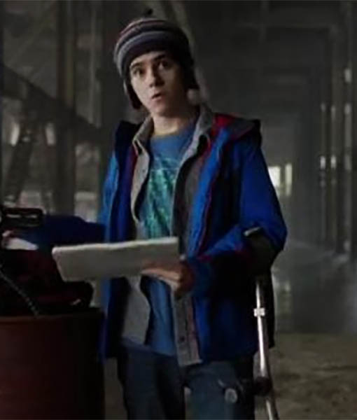 Freddy Freeman Shazam Jack Dylan Grazer Blue Jacket