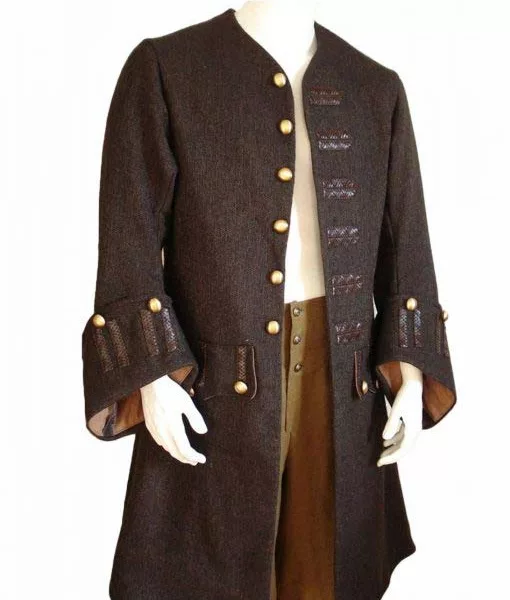 Pirates Of The Caribbean Jack Sparrow (Johnny Depp) Coat - TLC