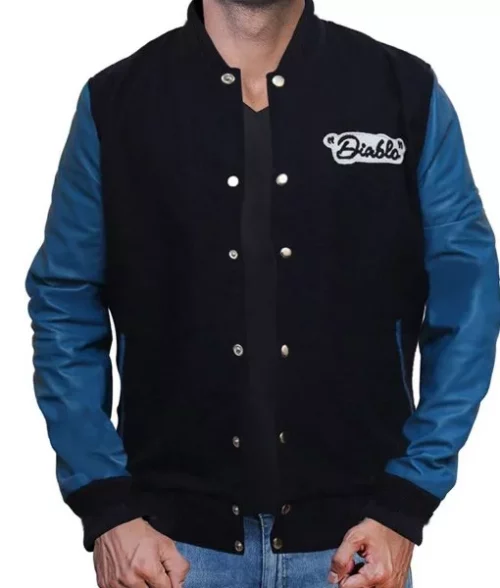 Suicide Squad's El Diablo (Jay Hernandez) Varsity Jacket - TheLeatherCIty