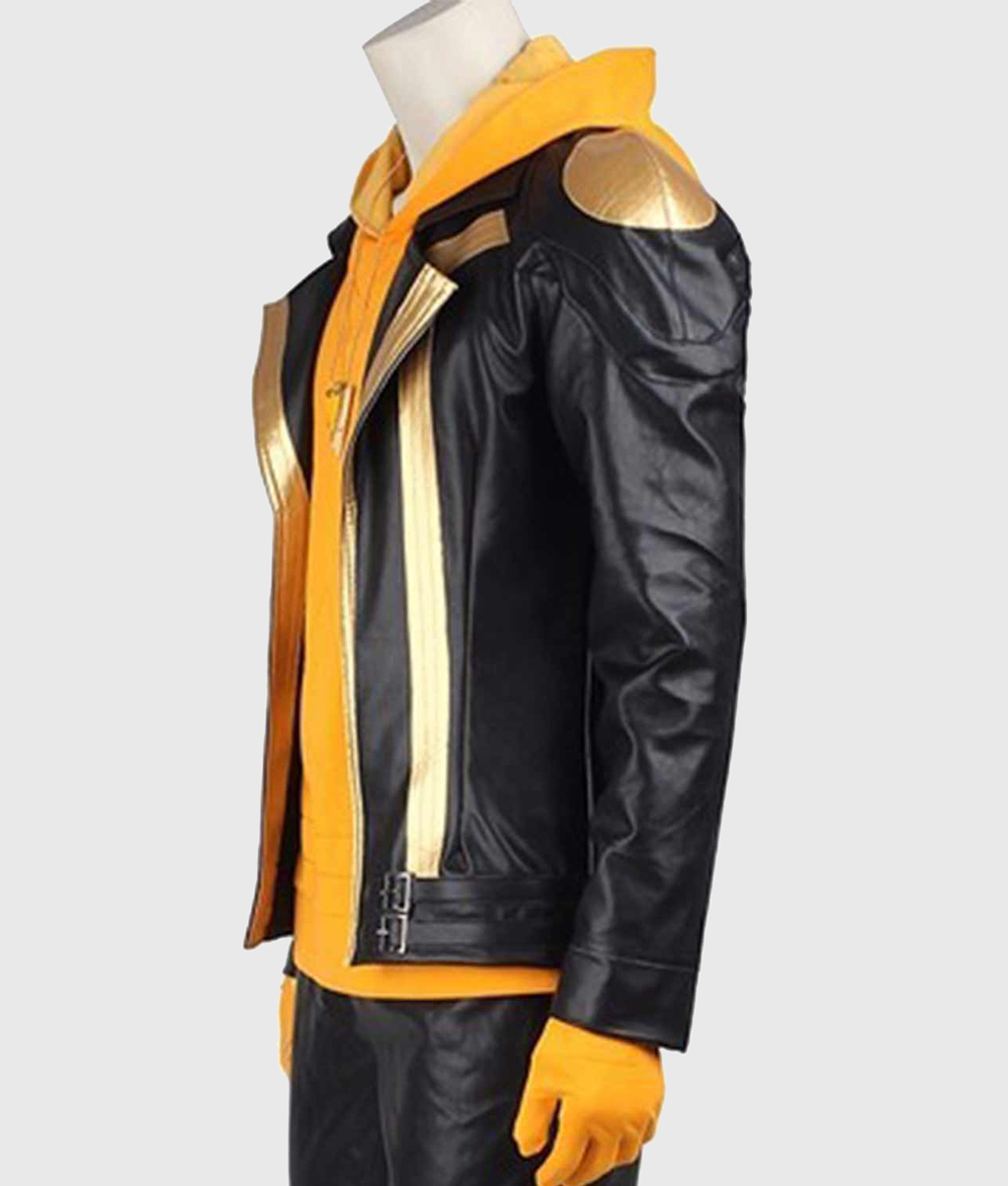 Pokemon Go Team Spark Costume Leather Jacket - TheLeatherCity