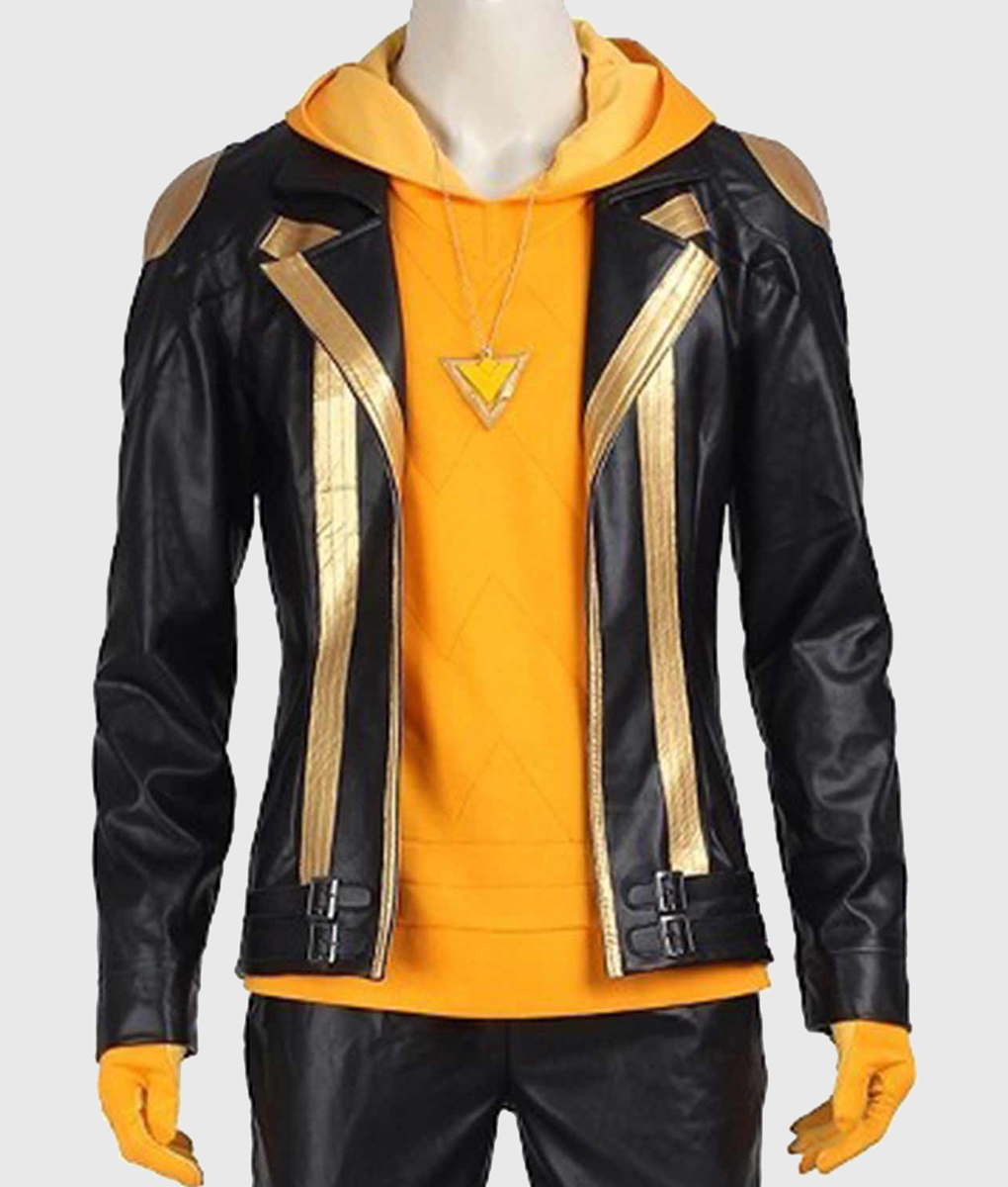 Pokemon Go Team Spark Costume Leather Jacket - TheLeatherCity
