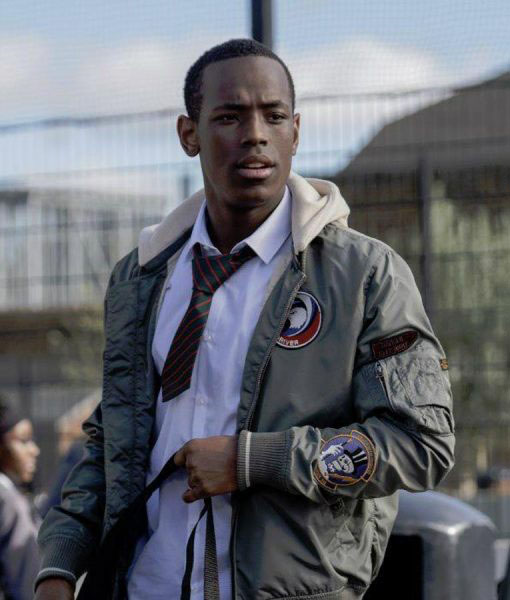 Blue Story Marco (Micheal Ward) Bomber Jacket | TheLeatherCity