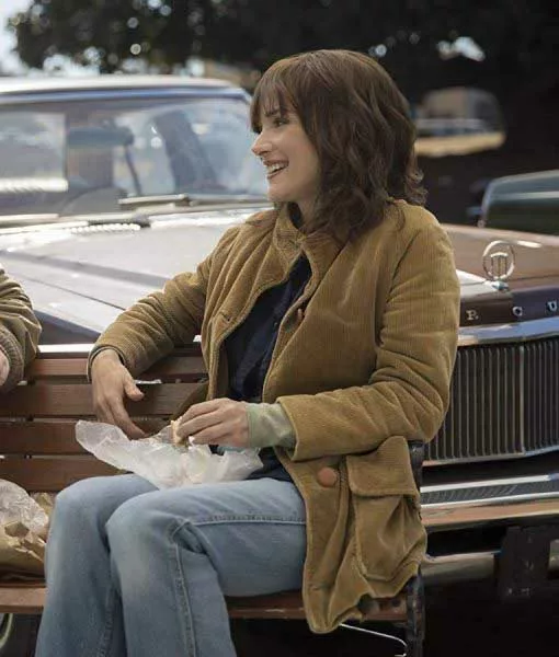 Stranger things 3 Joyce Byers (Winona Ryder) Corduroy Jacket