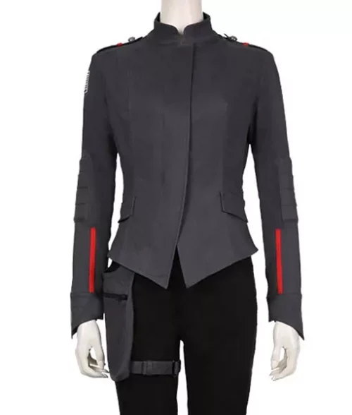 Motherland: Fort Salem Grey Military Uniform Cotton Jacket | TLC