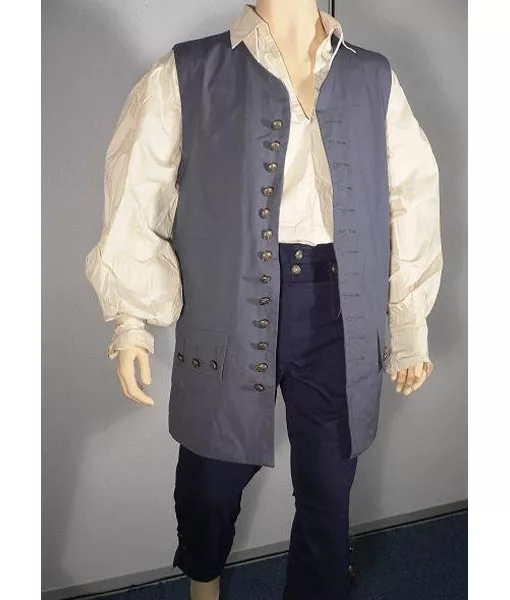 Pirates Of The Caribbean Jack Sparrow (Johnny Depp) Distressed Vest | TLC