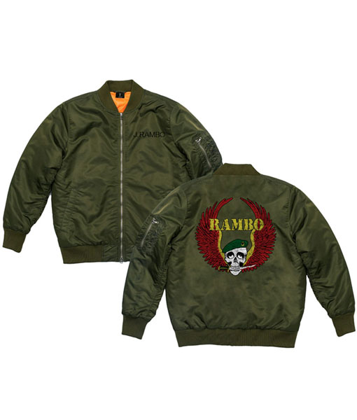 Rambo: Last Blood Rambo (Sylvester Stallone) Bomber Jacket | TLC