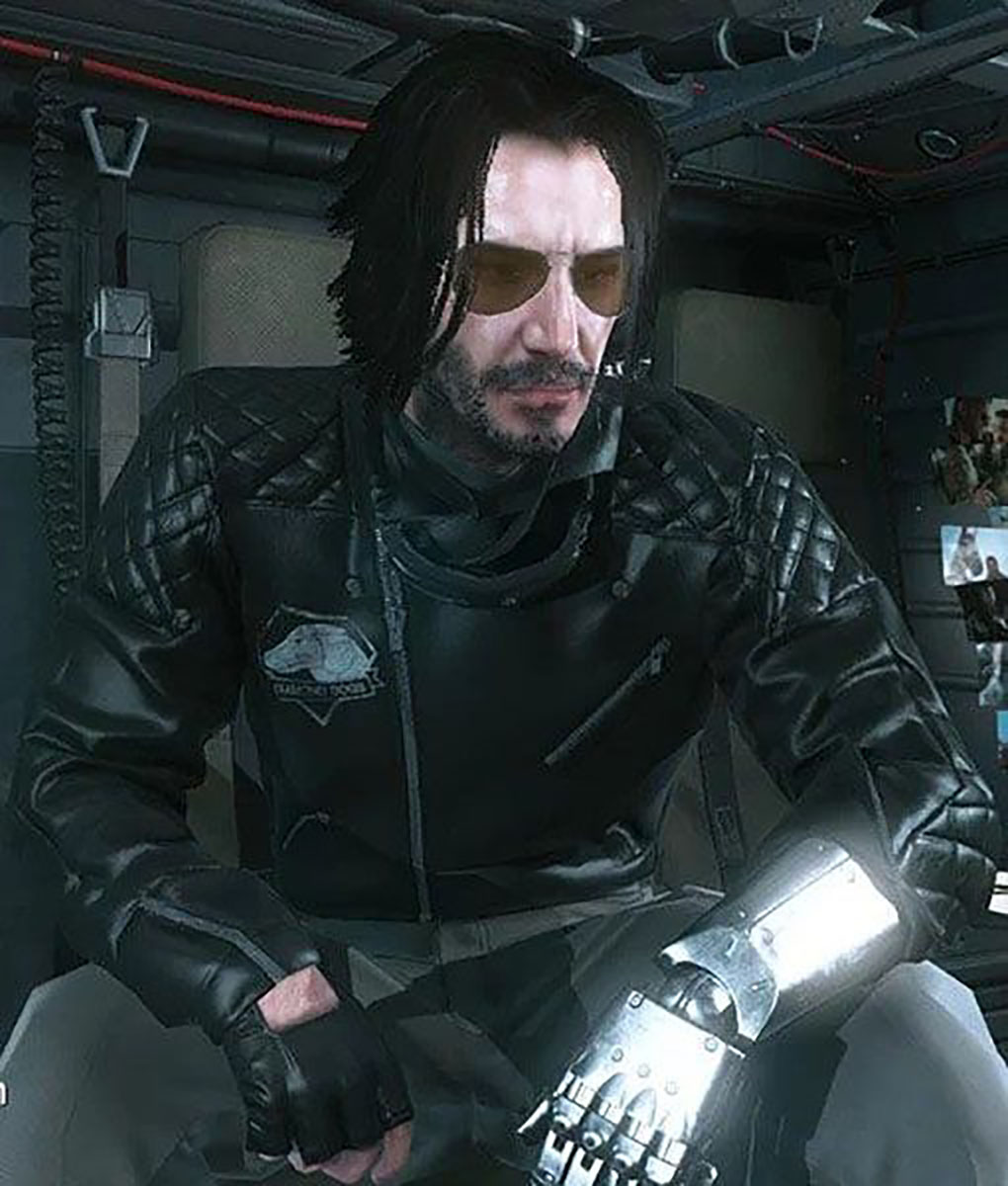 Keanu Reeves Cyberpunk 2077 Johnny Silverhand Jacket