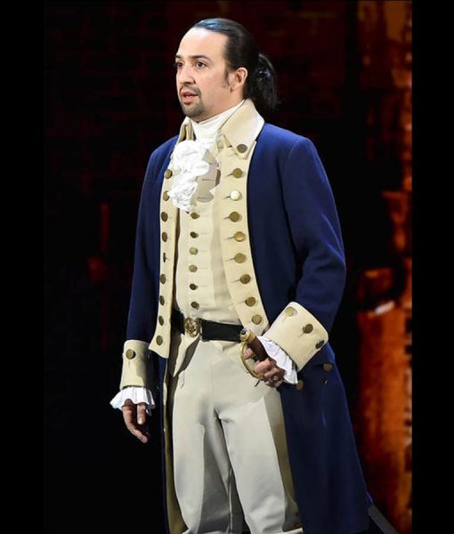 Lin-Manuel Miranda Alexander Hamilton Blue Tail Coat | TLC