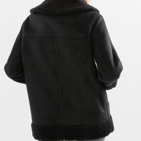 Upload Nora Antony (Andy Allo) Suede Leather Jacket | TLC