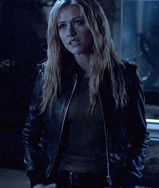 Arrow S07 Mia Smoak (Katherine McNamara) Leather Jacket | TLC