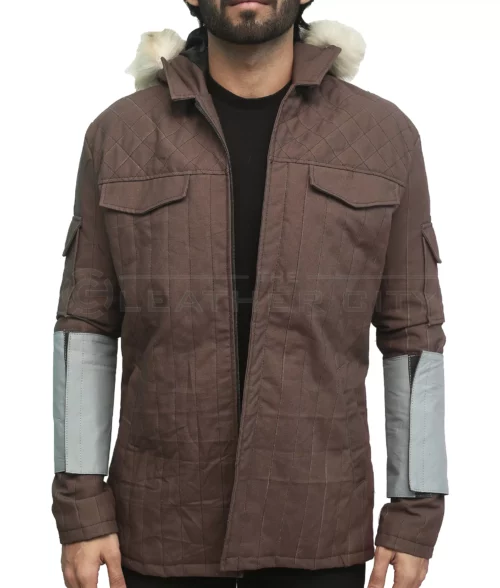 Han Solo Parka Winter Jacket - Star Wars Han Solo Jacket | The Leather City