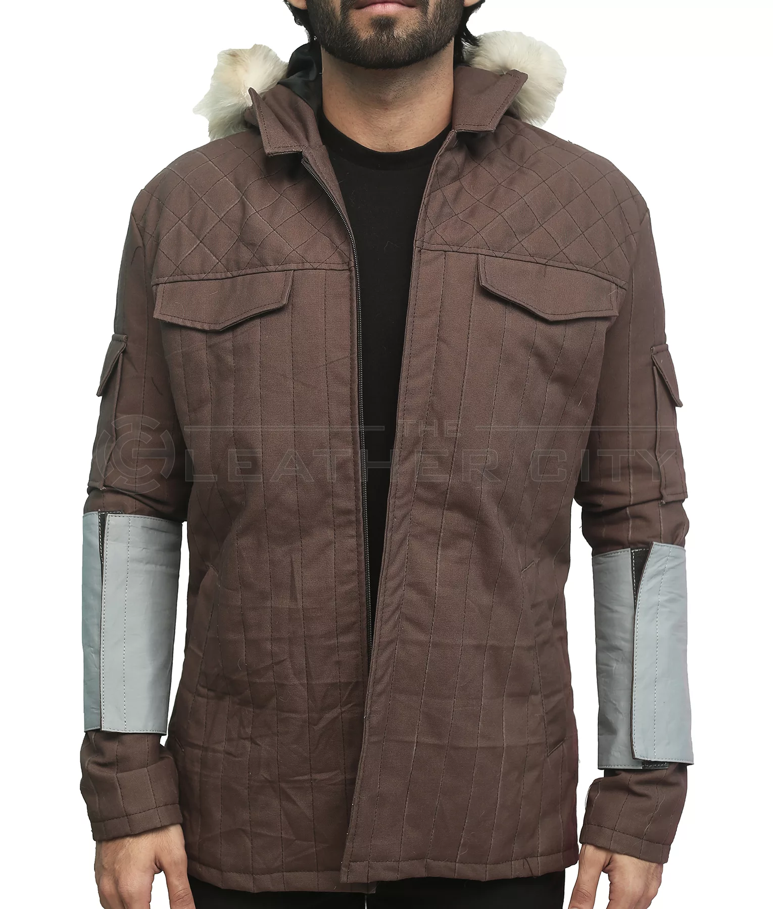 Han Solo Parka Winter Jacket - Star Wars Han Solo Jacket | The Leather City