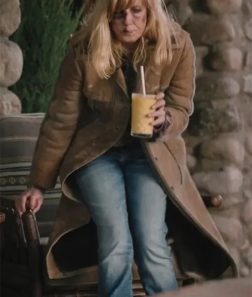 Kelly Reilly Yellowstone Beth Dutton Long Coat - Beth Dutton Long Coat ...