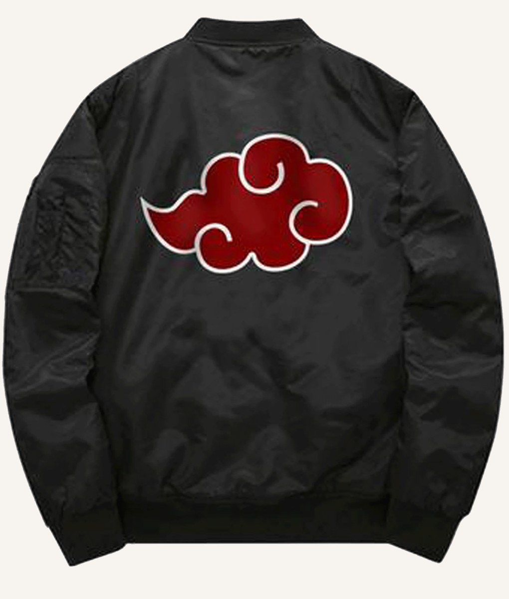 Naruto Manga Series | Akatsuki Itachi Bomber Jacket