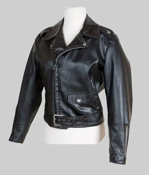 Grease Leather Jacket Sandy - Sandy Grease Black Leather Jacket | The ...