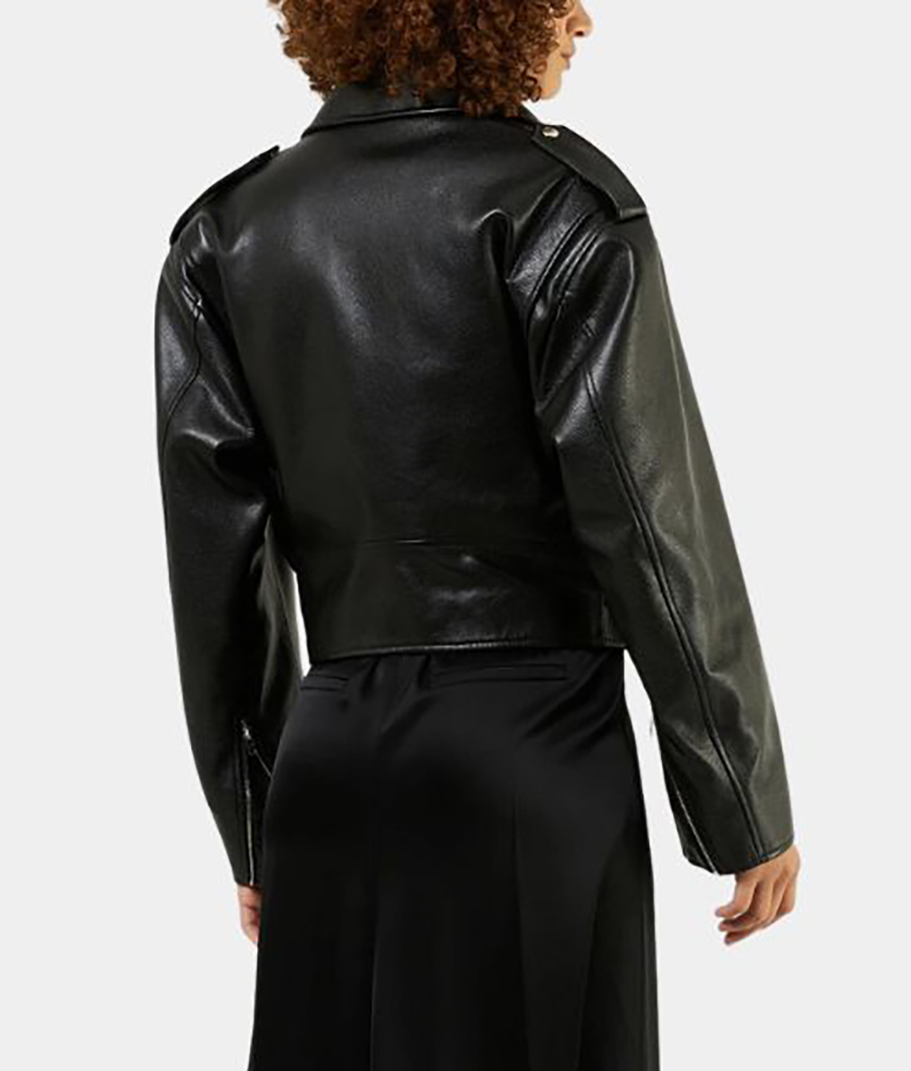 Grease Leather Jacket Sandy - Sandy Grease Black Leather Jacket | The ...