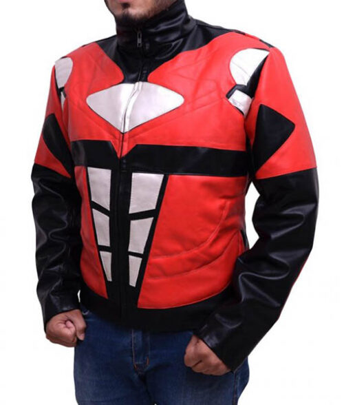 Power Ranger Red Leather Jacket | TLC