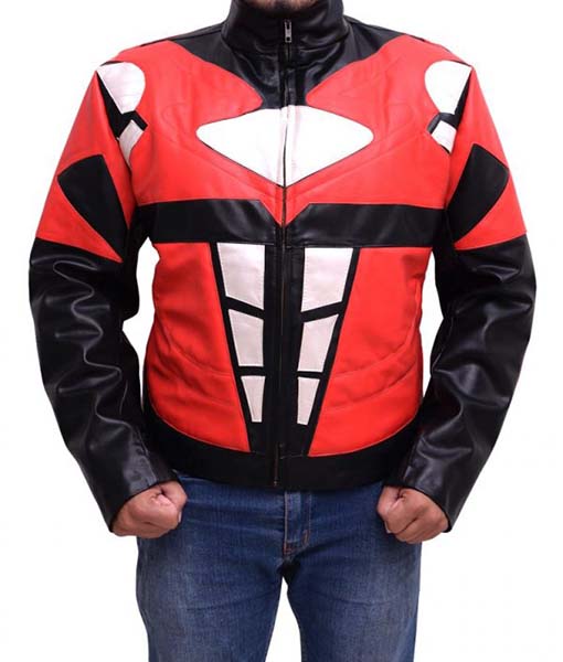 Power Ranger Red Leather Jacket | TLC