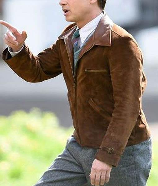 Allied Max Vatan (Brad Pitt) Brown Jacket | TLC