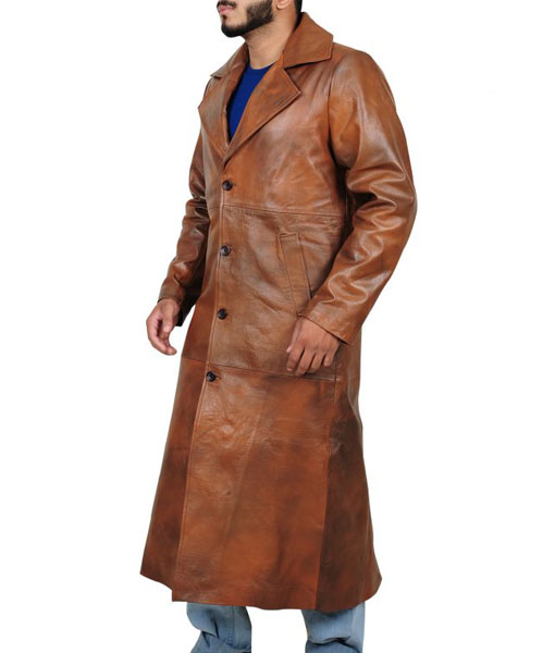 Batman Nightwalker Leather Trench Coat Seen in Zack Snyder's Justice ...