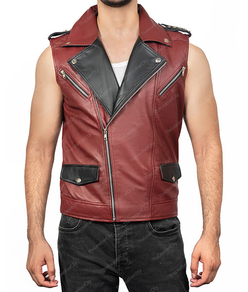 Thor Leather Vest from THOR Love and Thunder Thor - Chris Hemsworth Red ...