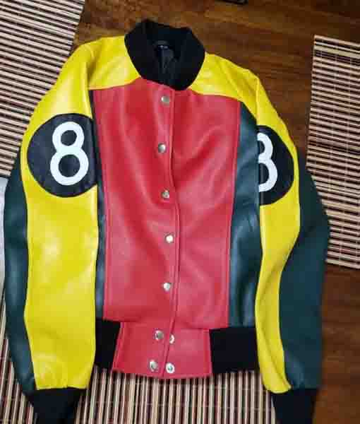 Women’s 8 Ball Pool Leather Jacket | TLC