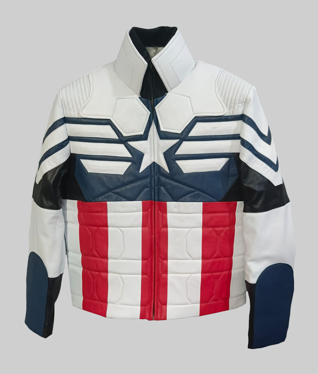 TFATWS Falcon as Captain America Suit Jacket aka Sam Wilson Wakanda EP ...